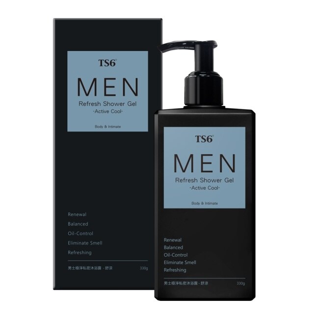 TS6, TS6男士極淨私密沐浴露(舒涼)330g | 屈臣氏 Watsons