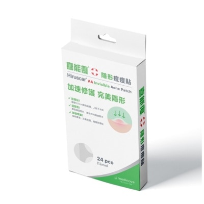 HIRUSCAR, 喜能復隱形痘痘貼24入 | 屈臣氏 Watsons